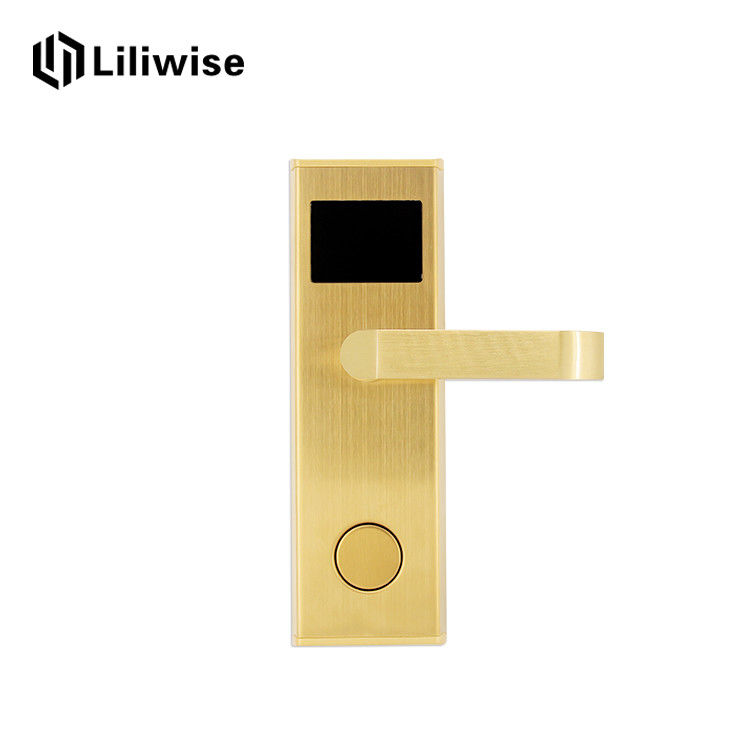 Smart Simple Swipe Card Electonic Key Card Door Lock For Hotels