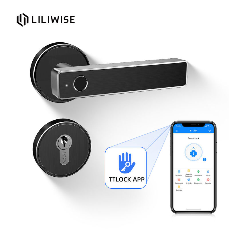 Electric Motor Lock Electronic Door Locks Zinc Alloy Door Handle Split Lock