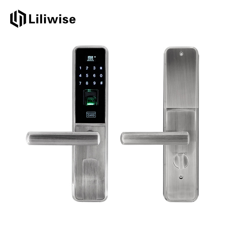 Intelligent Digital Front Door Lock , Touch Screen Password Automated ...