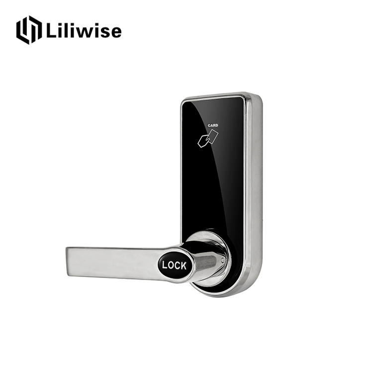Morden Smart Key Card Door Lock Touch Screen Keypad 168 * 68 * 25 Mm ...
