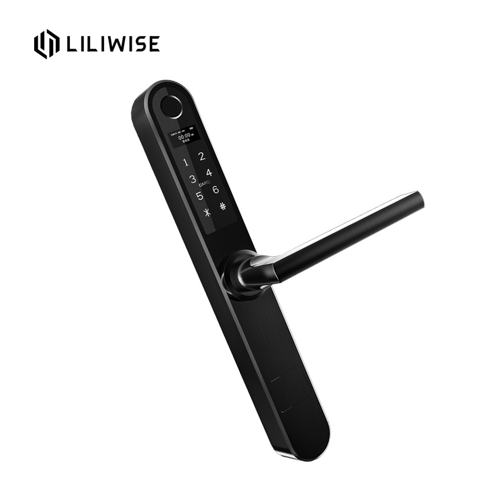 Digital 4 In 1 Smart Aluminum Sliding Door Lock With English , Chinese ...