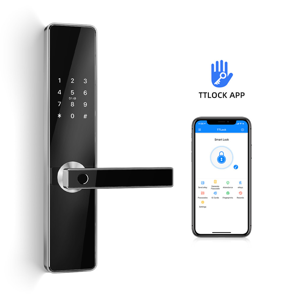 Electronic Door Locks Durable Bluetooth Door Lock , 3D Optical ...