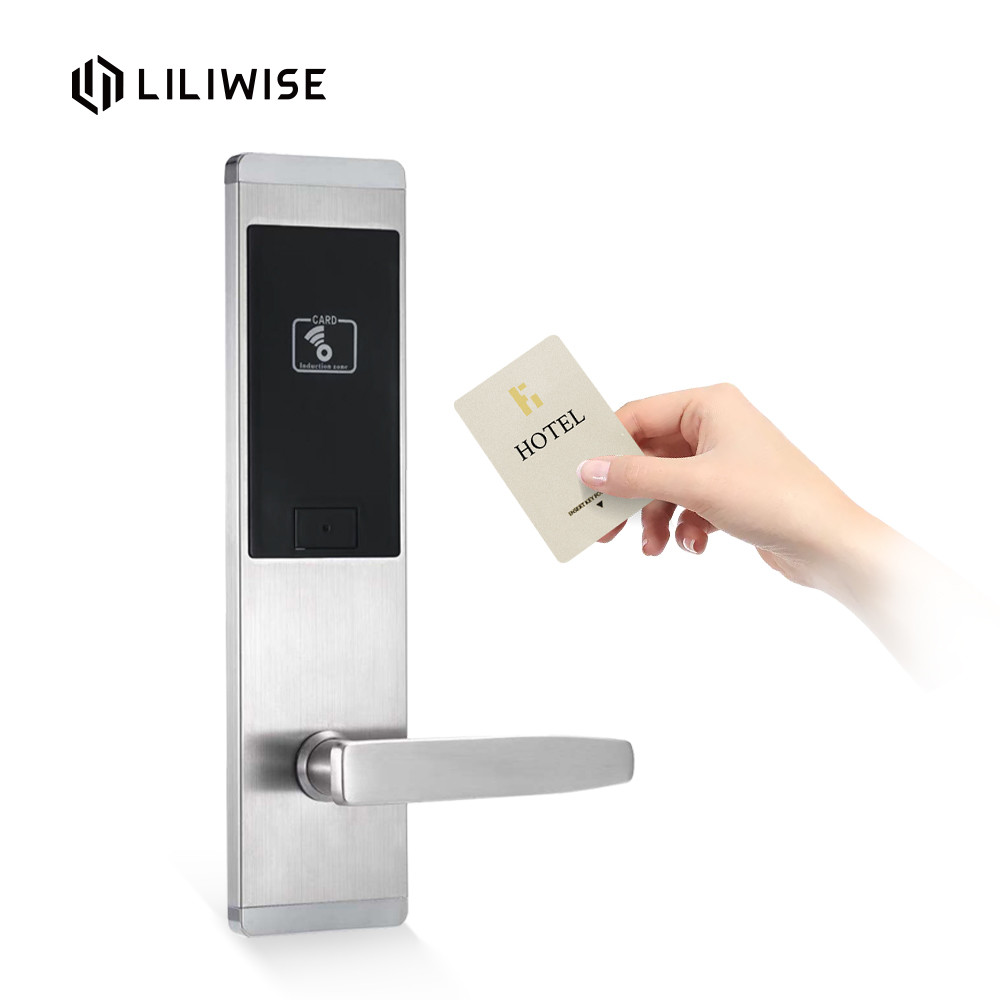 Office Building / Hotel Door Lock System RFID Card 13.56MHz 1 Years ...