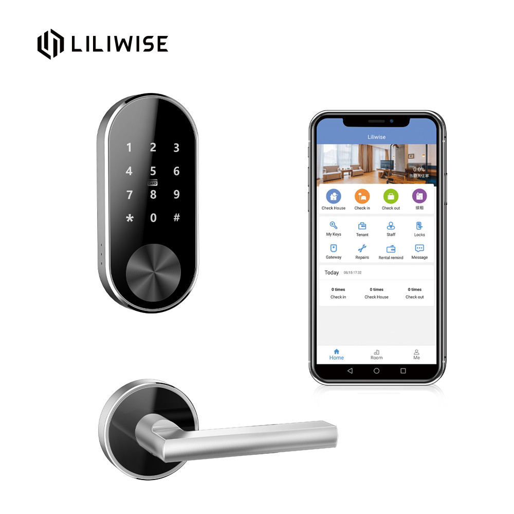 Apartment Door Locks WiFi Bluetooth Access Split Anti Theft Digital ...