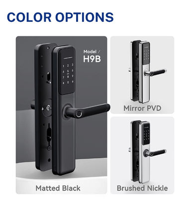 Tuya WiFi Smart Electric Digital Door Lock Waterproof Fingerprint Door ...