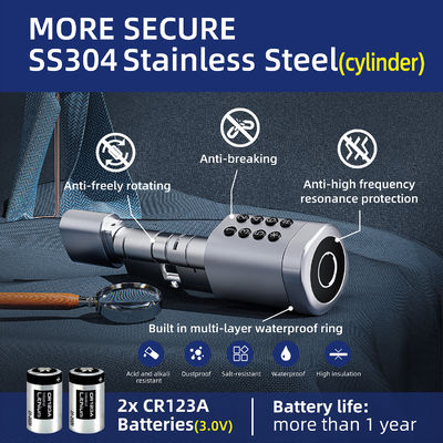 New Design Secure And Convenience Digital Smart Cylinder Door Lock