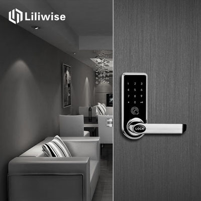Apartment Digital Front Door Lock , Bluetooth Electronic Keyless Door Locks