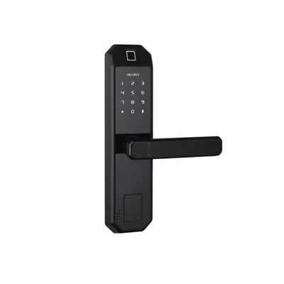 Semiconductor Sensor Fingerprint Code Door Lock , Electronic Keyless ...