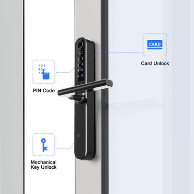 Electronic Smart Code Card Aluminium Door Locks For Store High Effective